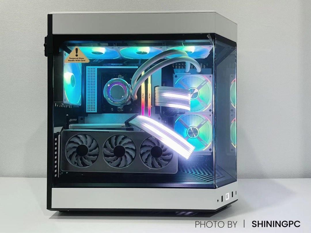 HYTE Y60 White Gaming Build, Computers & Tech, Desktops on Carousell