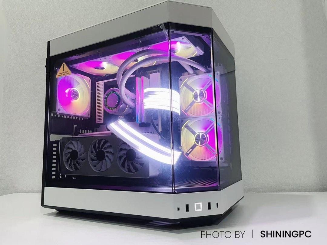 HYTE Y60 White Gaming Build, Computers & Tech, Desktops on Carousell