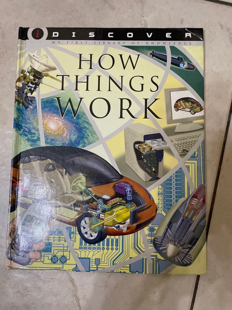 iDiscover How Things Work My first Library of Knowledge, Hobbies & Toys ...