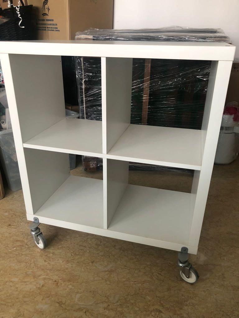 IKEA kallax, Furniture & Home Living, Furniture, Shelves, Cabinets ...