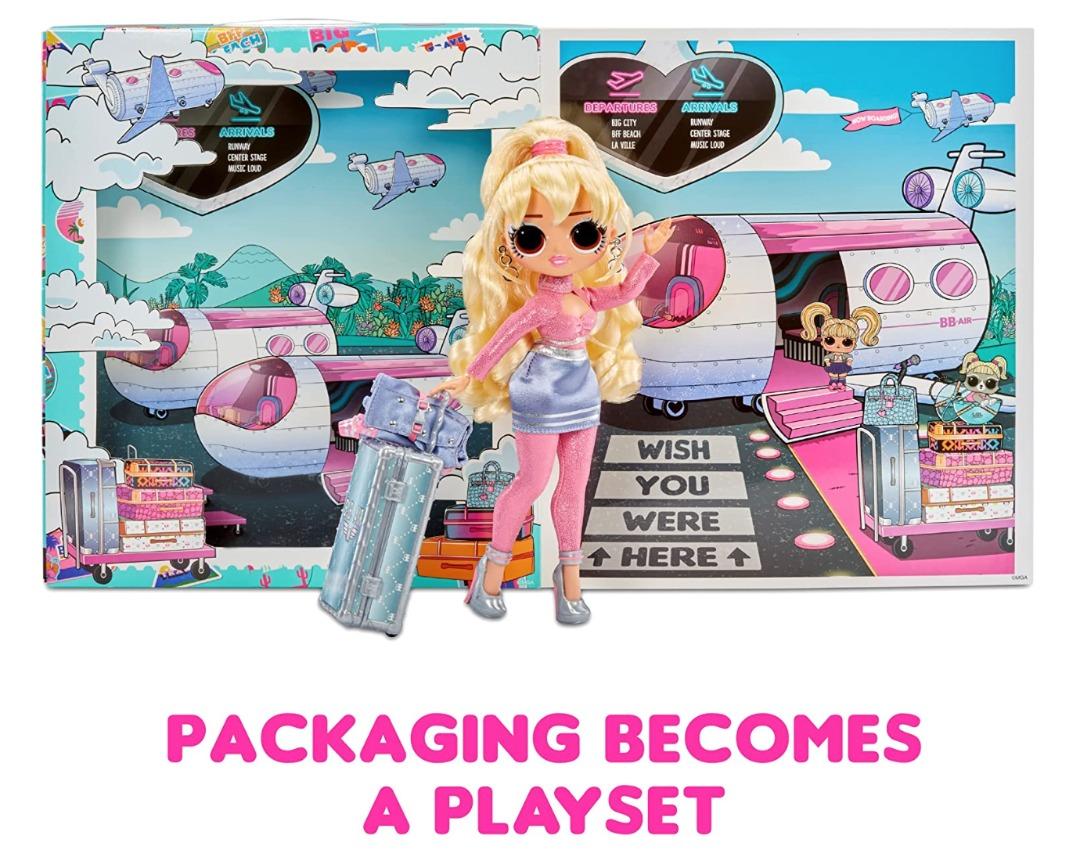 🔥INSTOCK🔥LOL Surprise OMG World Travel Fly Gurl Fashion Doll with 15 ...