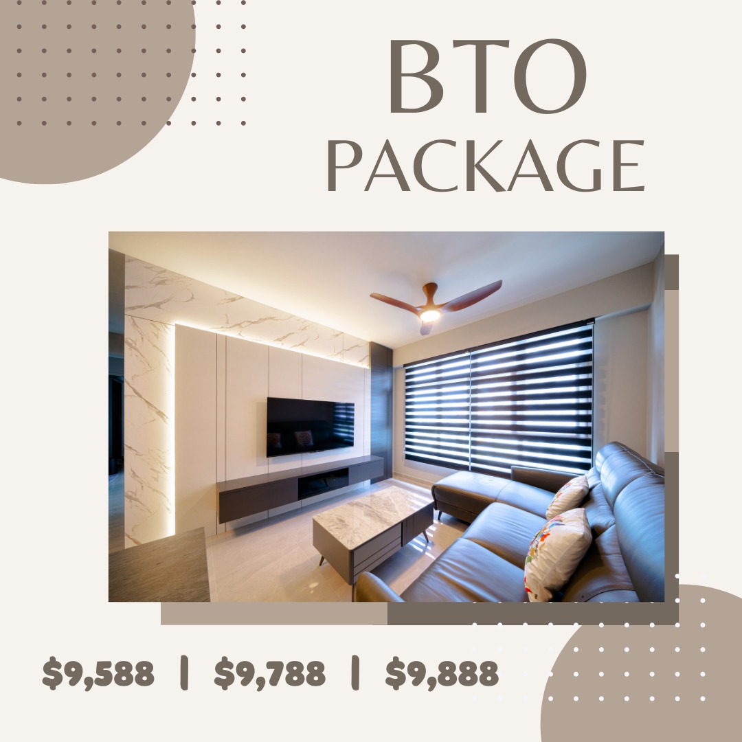 Interior Design NEW BTO Renovation Package, Home Services, Renovations ...