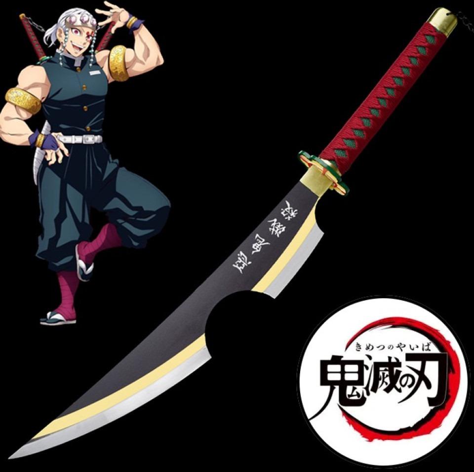 Japanese Anime & Manga: Demon Slayer Tengen Uzui Sword, Hobbies & Toys ...