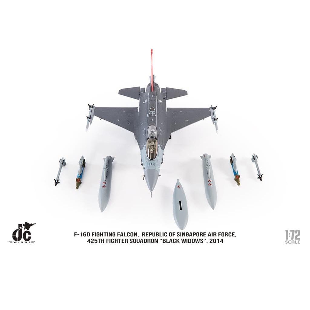 (JC WINGS) Republic Of Singapore Air Force RSAF Lockheed Martin F-16D ...
