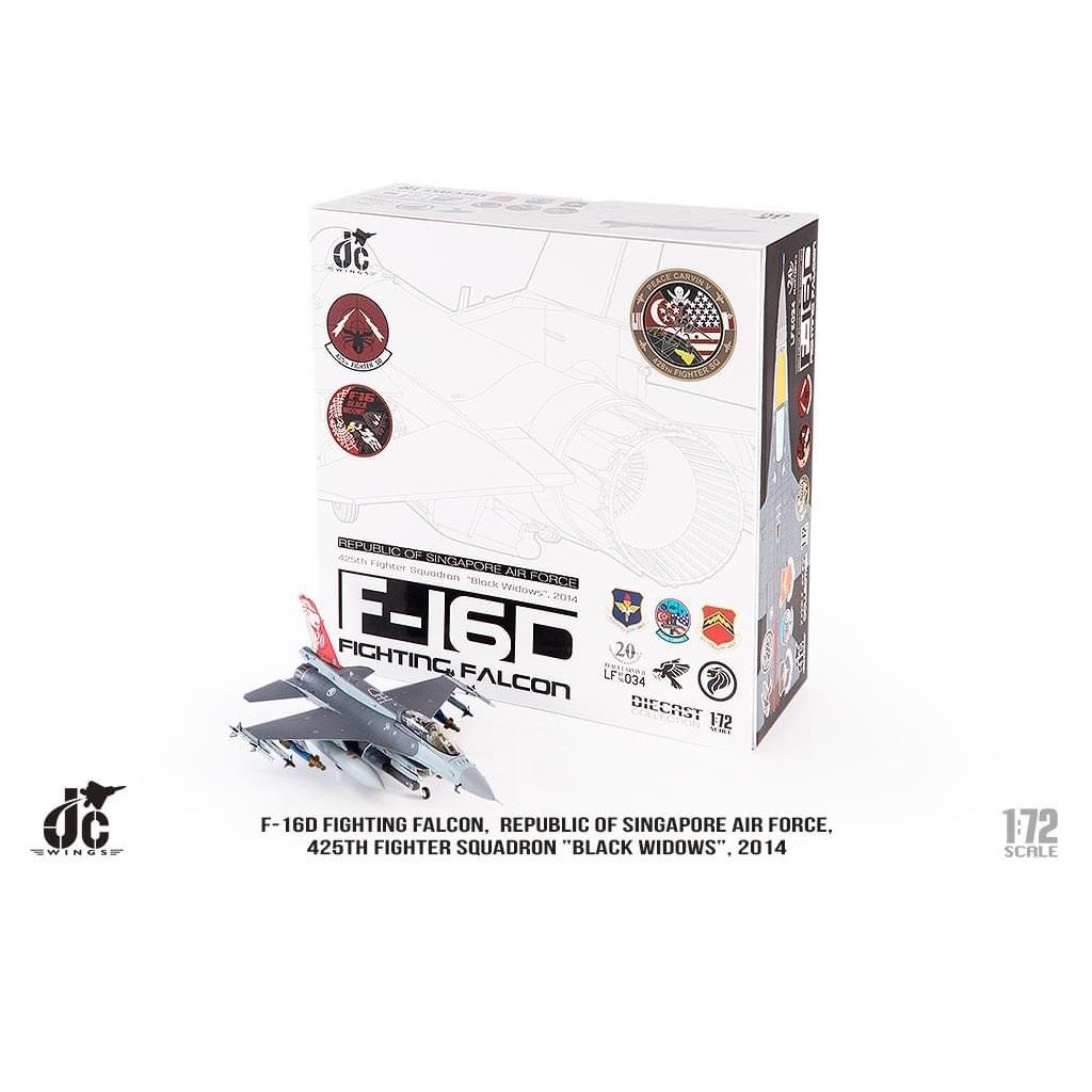 (JC WINGS) Republic Of Singapore Air Force RSAF Lockheed Martin F-16D ...