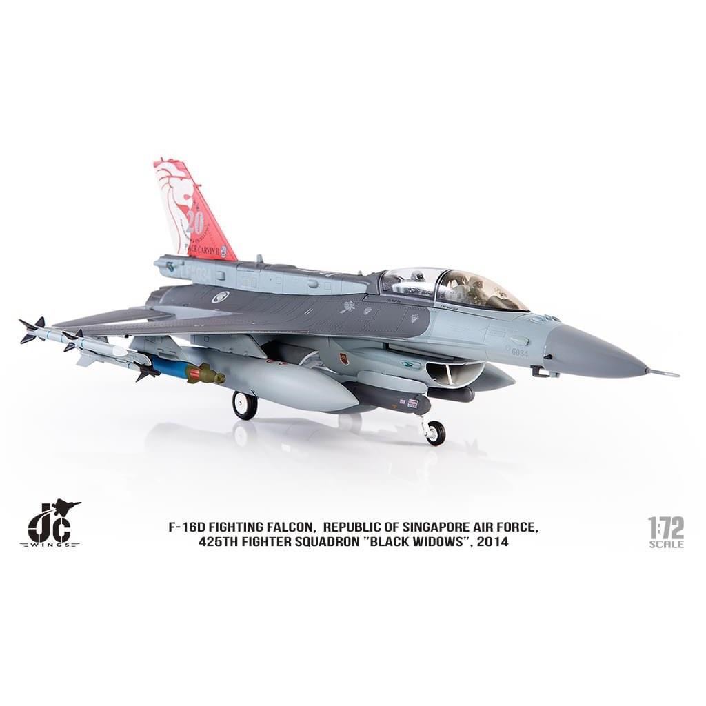 (JC WINGS) Republic Of Singapore Air Force RSAF Lockheed Martin F-16D ...
