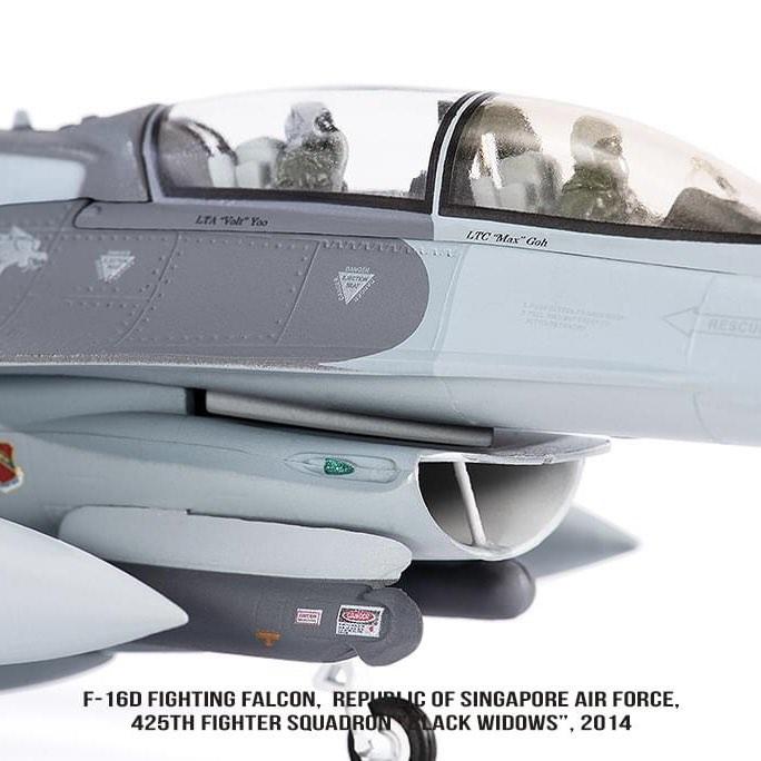 (JC WINGS) Republic Of Singapore Air Force RSAF Lockheed Martin F-16D ...