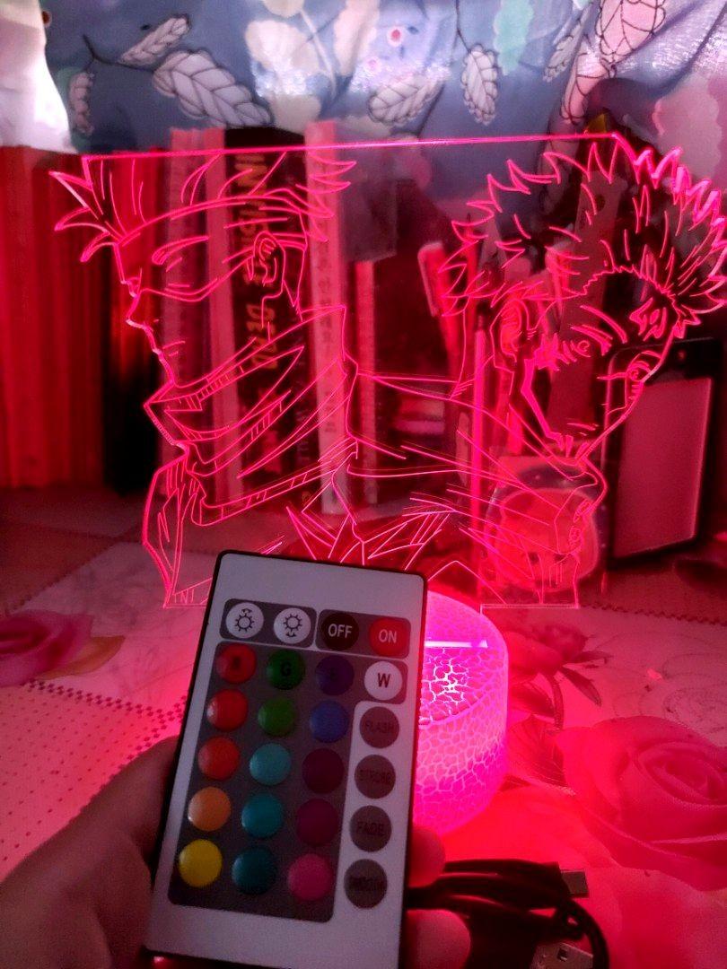 Jjk jujutsu kaisen gojo and sukuna light lamp anime, Hobbies & Toys ...