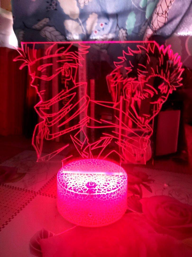 Jjk jujutsu kaisen gojo and sukuna light lamp anime, Hobbies & Toys ...