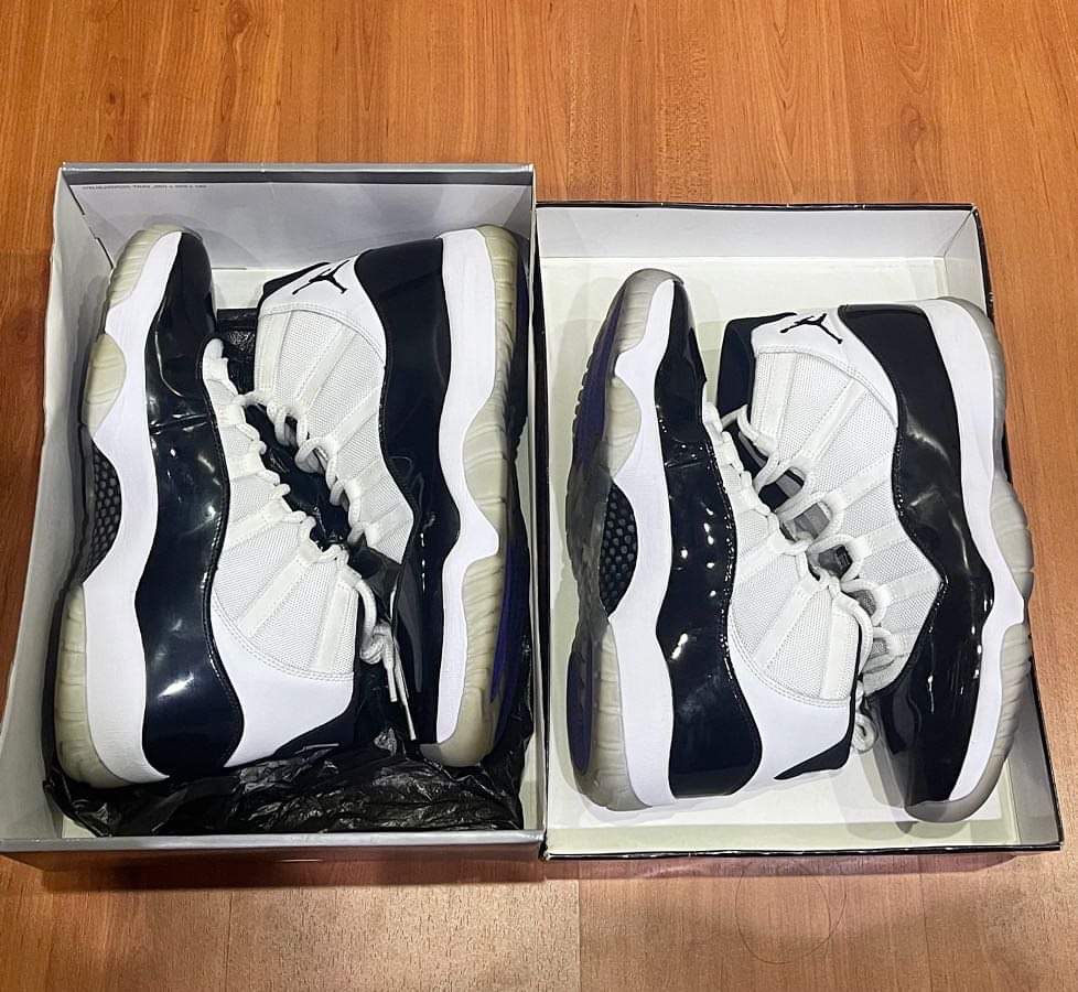 Jordan 11 Concords, Men's Fashion, Footwear, Sneakers on Carousell