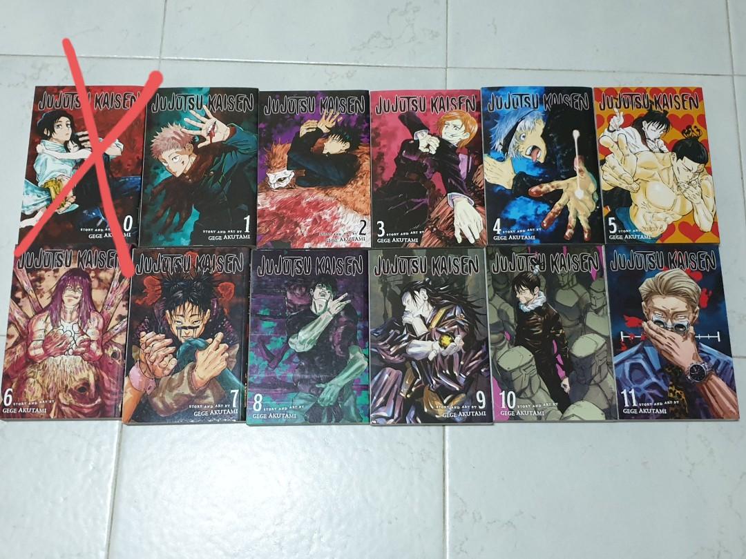 Jujutsu kaisen/jjk manga volumes 1 to 11, Hobbies & Toys, Books ...