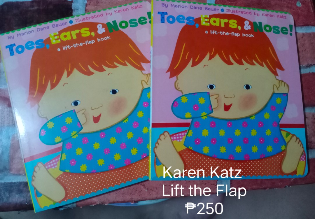 Karen Katz Toes,Ears & Nose! Lift the Flap, Hobbies & Toys, Books ...