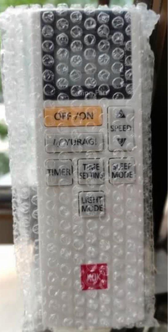 KDK FAN REMOTE CONTROL T60AW (100% GENUINE ORIGINAL), Furniture & Home ...