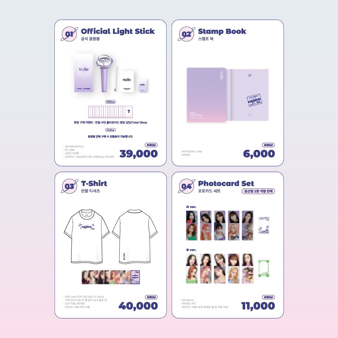Kep1er Fan meeting Kep1anet Official MD Goods, Hobbies & Toys ...