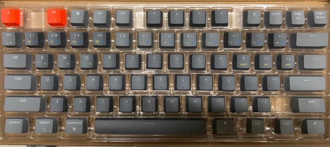 Keychron K6 grey keycaps, Computers & Tech, Parts & Accessories ...