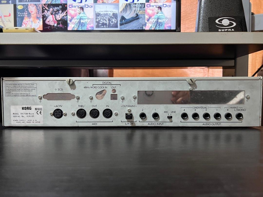Korg Triton Rack Audio Other Audio Equipment On Carousell