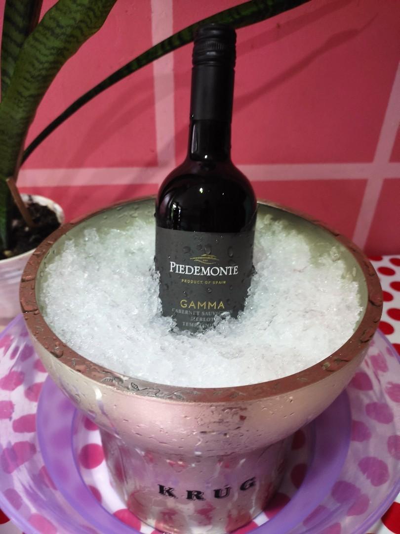 KRUG Wine / Champagne ice bucket/cooler, Furniture & Home Living ...