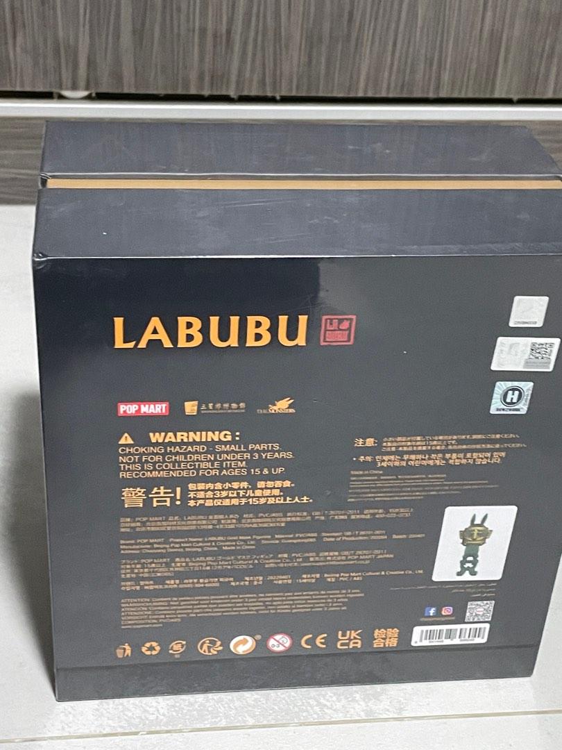 Labubu Gold Mask Zimomo Bronze Mask POP MART, Hobbies & Toys, Toys ...