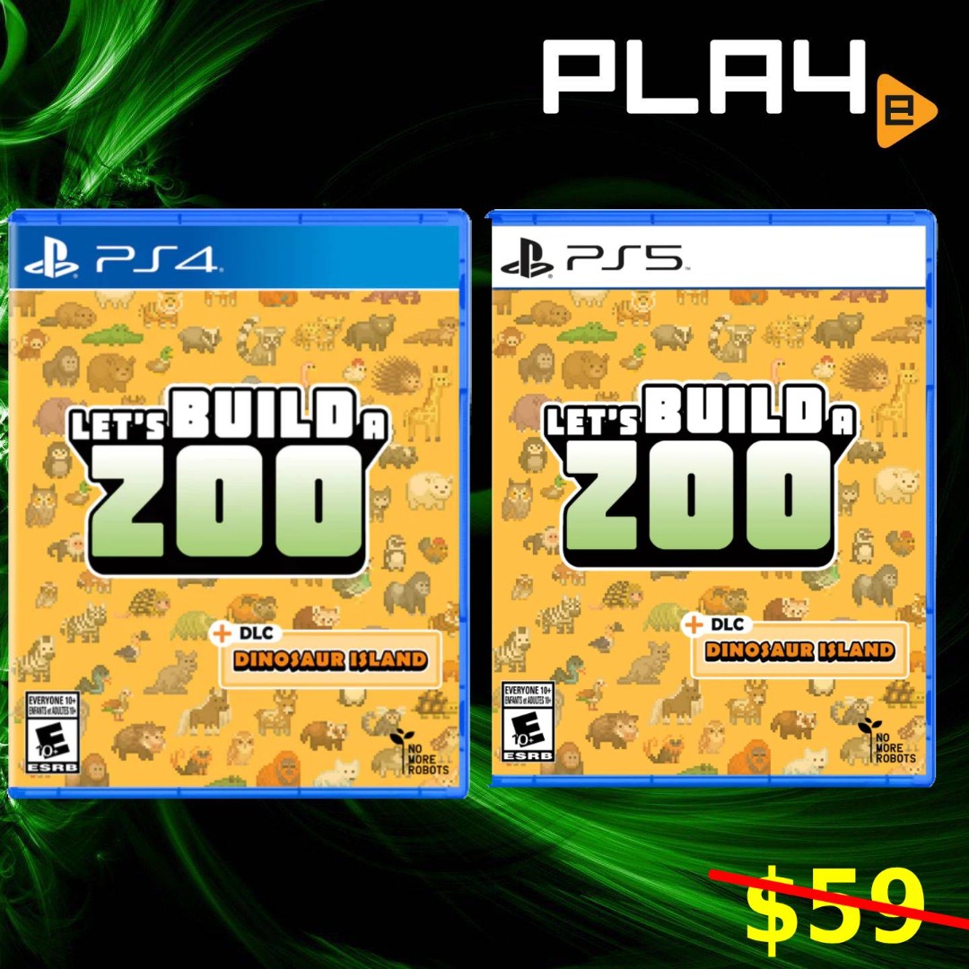 Let's Build a Zoo Brand New (PS4/PS5/Nintendo Switch), Video Gaming ...
