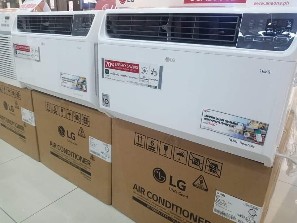 Lg Dual Inverter Window Type, TV & Home Appliances, Air Conditioning ...