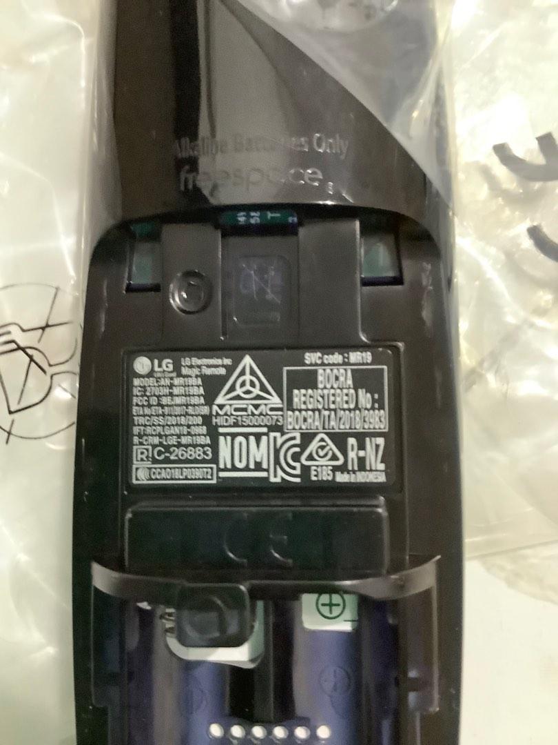 LG Mr19 TV Remote Control an-mr19ba, TV & Home Appliances, TV ...