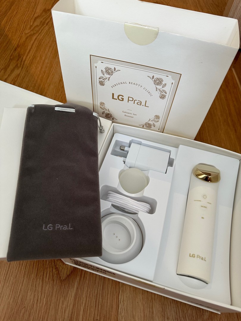 LG Pra.L Galvanic Ion Booster, Beauty & Personal Care, Face, Face Care on Carousell