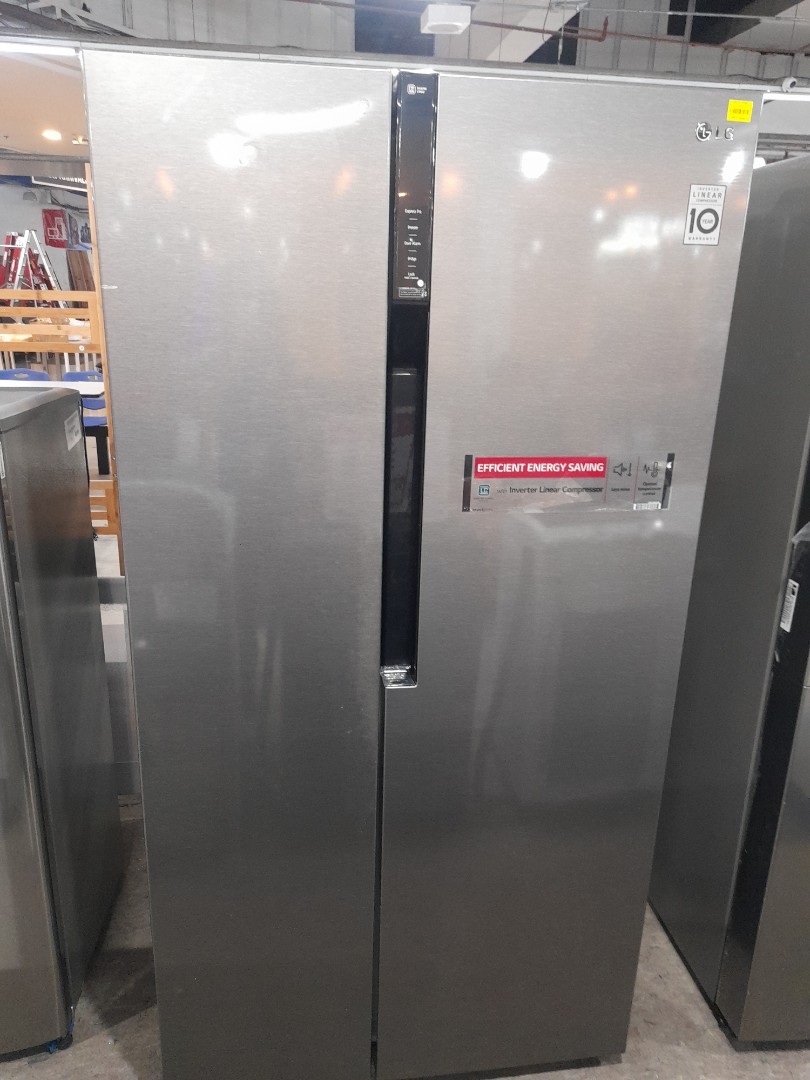 Lg ref 24 cuft inverter side by side, TV & Home Appliances, Kitchen ...