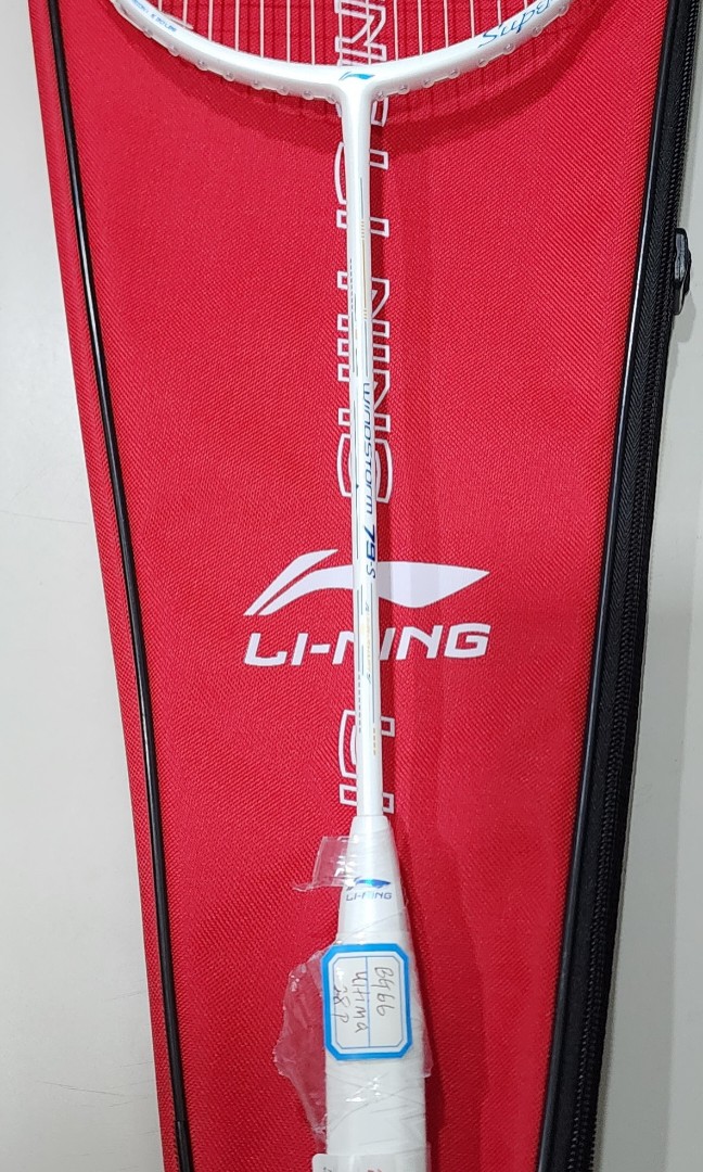 Li Ning Windstorm 79S badminton racket, Sports Equipment, Sports ...