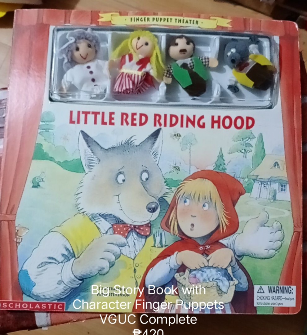 Little Red Riding Hood (Finger Puppet Theater), Hobbies & Toys, Books ...