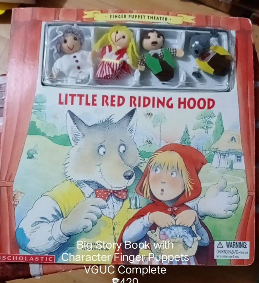 Little Red Riding Hood (Finger Puppet Theater), Hobbies & Toys, Books ...