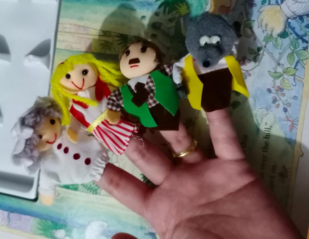 Little Red Riding Hood (Finger Puppet Theater), Hobbies & Toys, Books ...