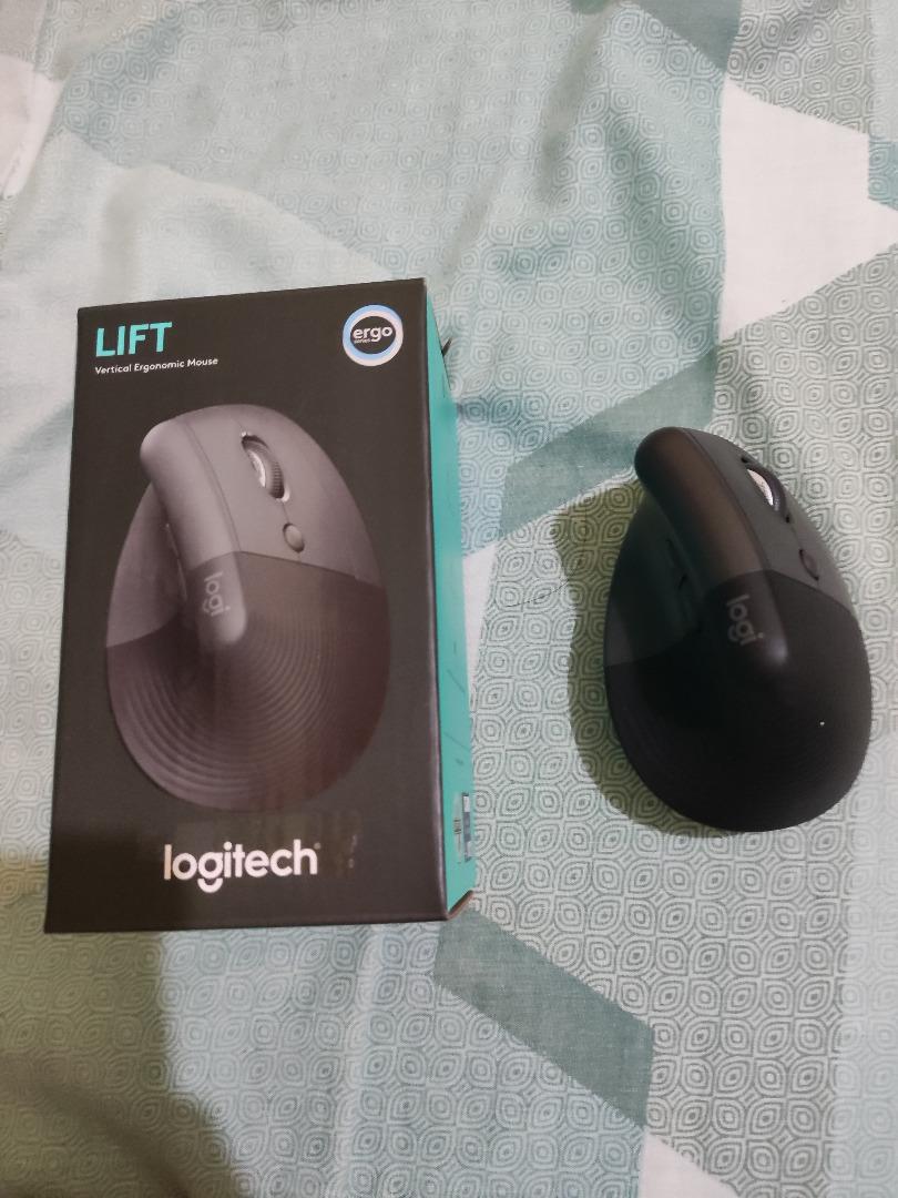 Logitech Lift Vertical Ergonomic Mouse w/ warranty receipt, Computers ...