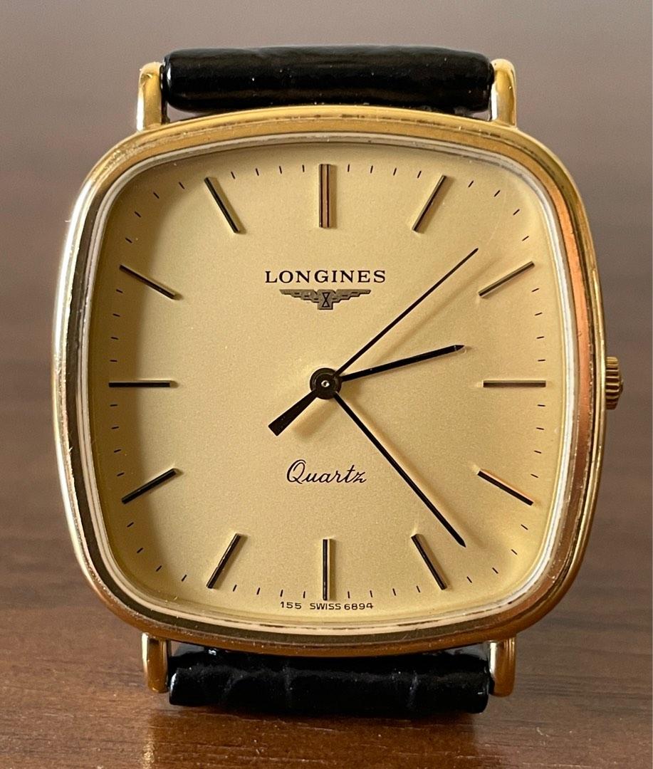 Longines Square Quartz, Luxury, Watches on Carousell