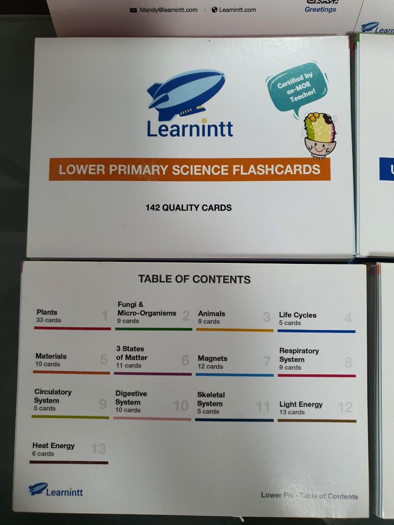 LOWER AND UPPER PRIMARY SCIENCE "ALL IN ONE" EXAM REVISION PACKAGE ...