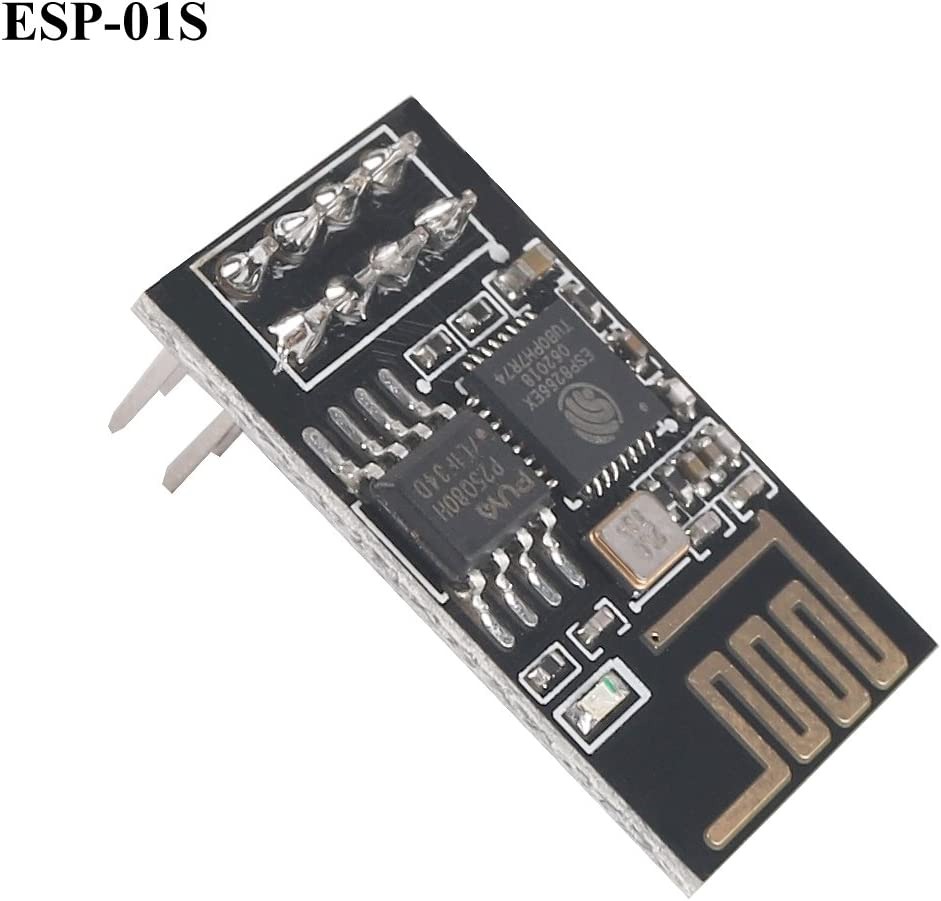 Makerhawk 4pcs Esp8266 Esp 01s Wifi Serial Transceiver Module With 1mb Flash For Arduino