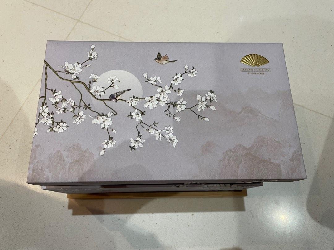 Mandarin Oriental Mooncake Box, Furniture & Home Living, Home ...