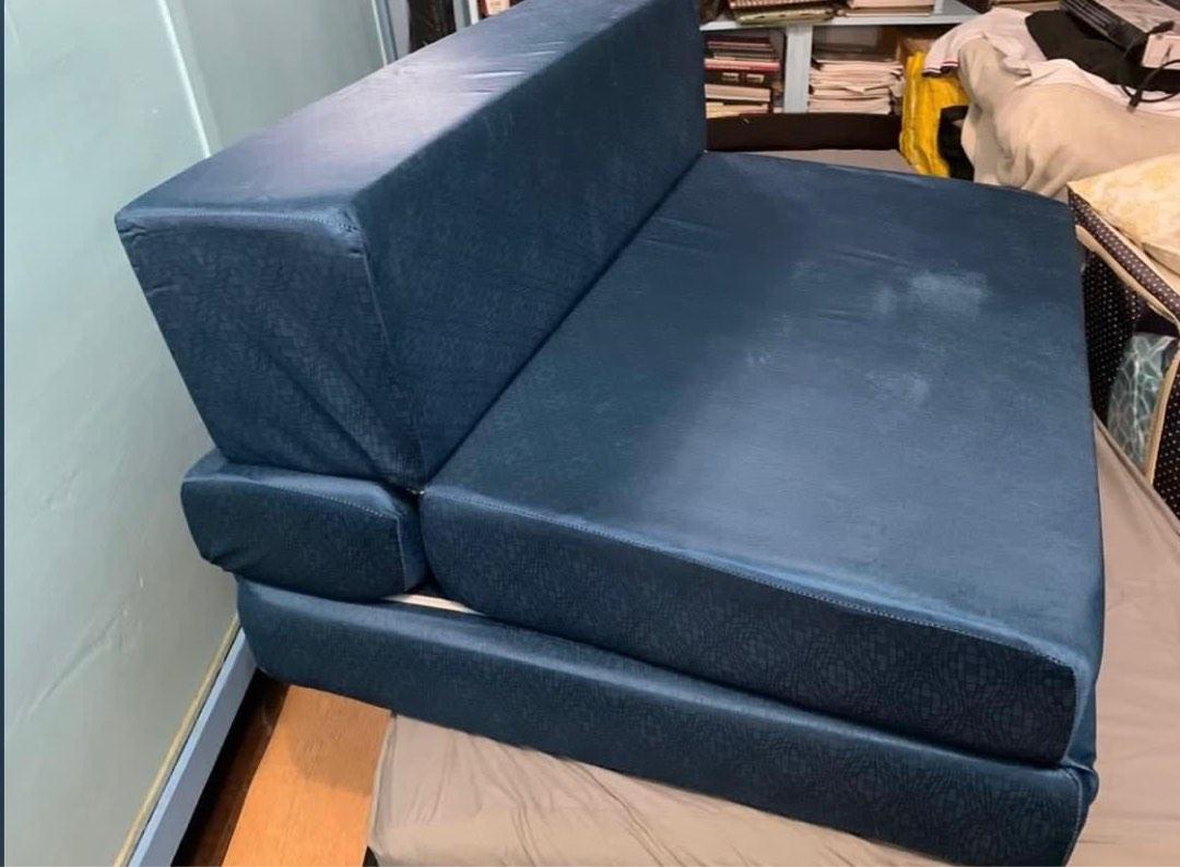 Mandaue Foam Foldable Sofa Bed, Furniture & Home Living, Furniture, Bed ...