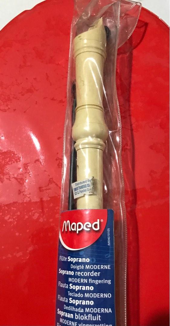 Maped Soprano Recorder Flute, Hobbies & Toys, Music & Media, Musical ...