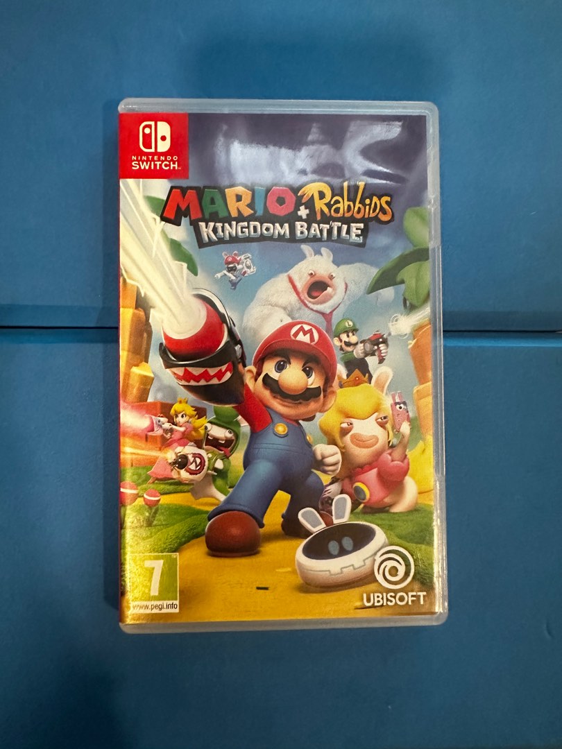 Mario Rabbids Nintendo Switch game, Video Gaming, Video Games, Nintendo ...