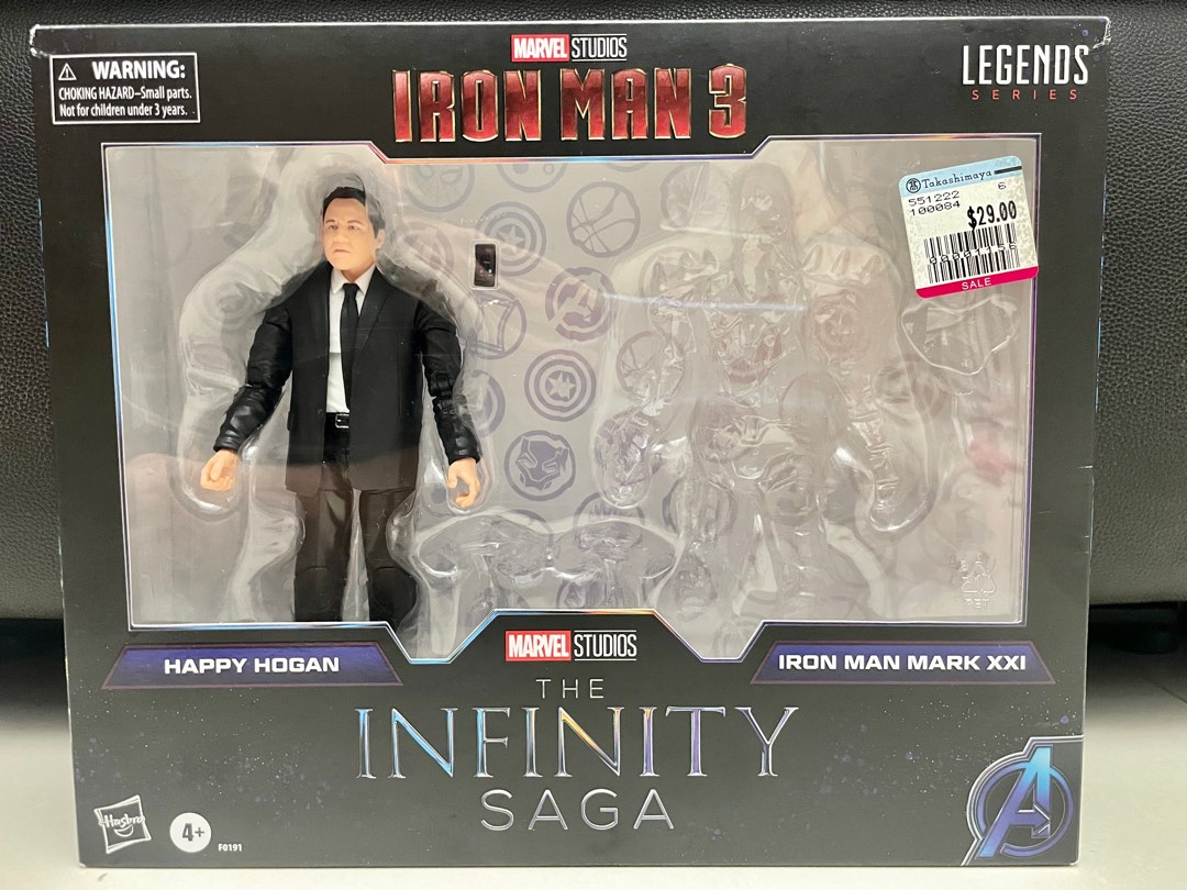 Marvel Legends Infinity Saga Happy Hogan, Hobbies & Toys, Toys & Games ...
