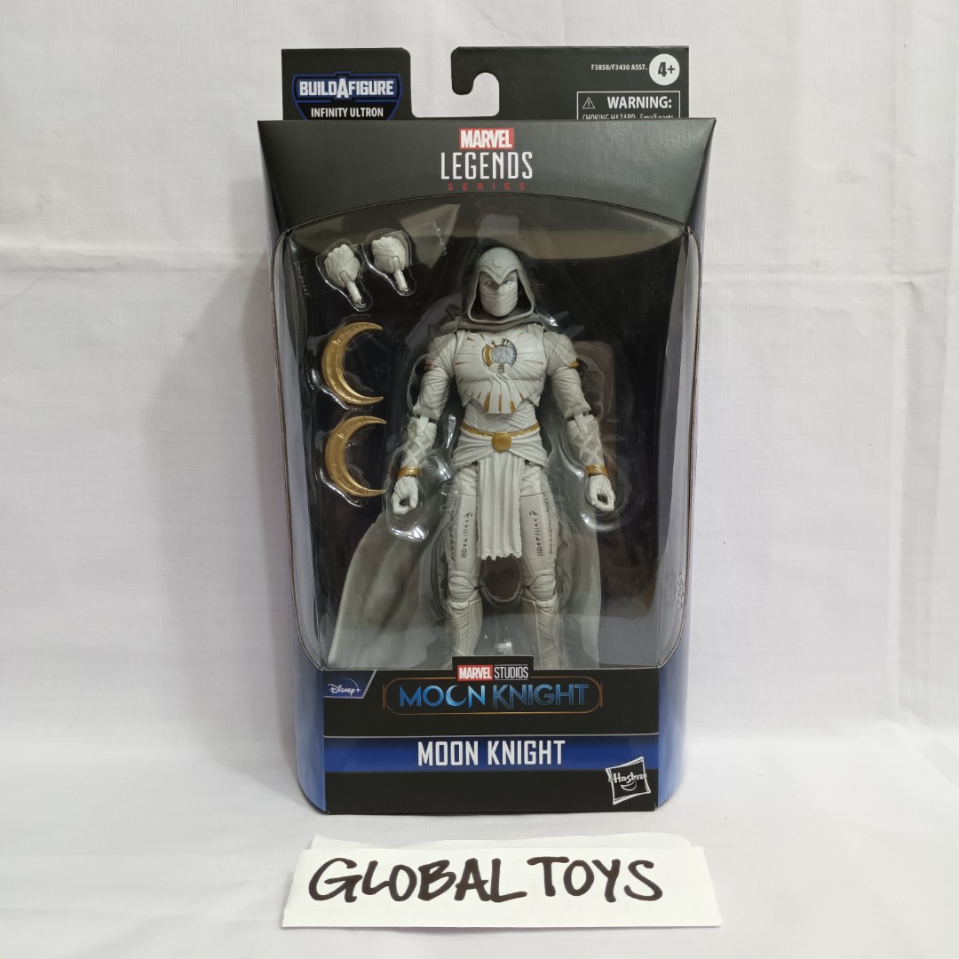 Marvel Legends Moon Knight Disney+ Netflix Hasbro BAF Infinity Ultron ...