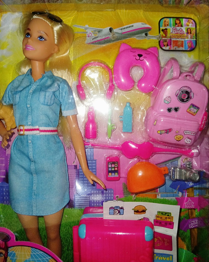 Mattel Doll Barbie Dreamhouse Adventures Barbie Travel Fun. Barbie and ...