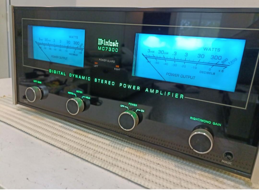 McIntosh mc7300 power amplifier, Audio, Soundbars, Speakers ...