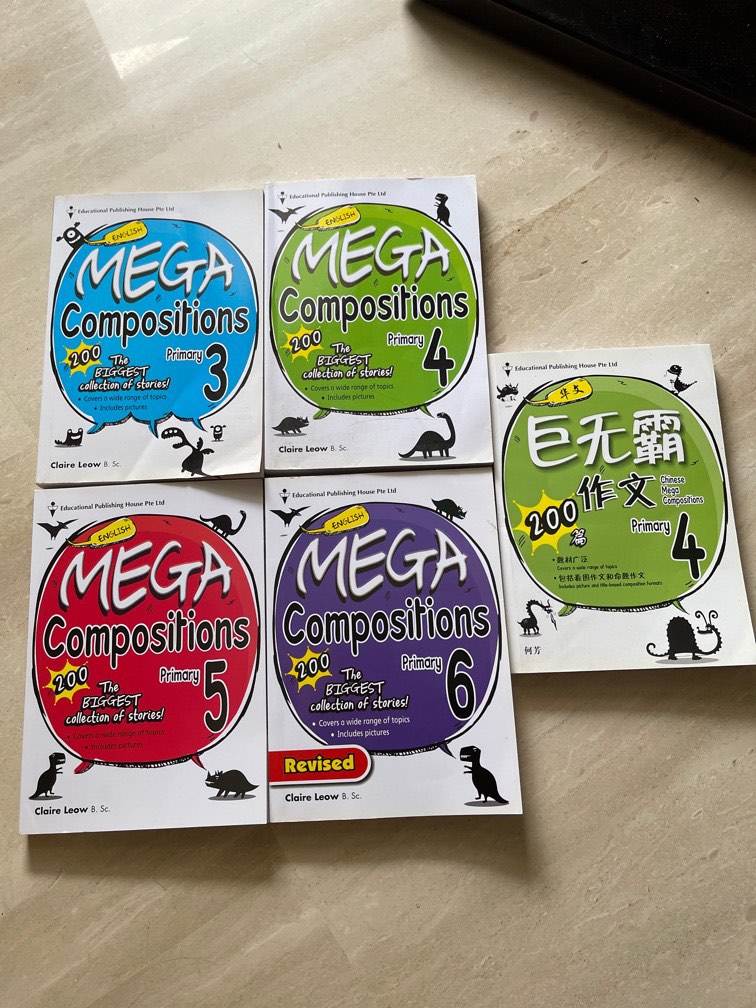 Mega composition, Hobbies & Toys, Books & Magazines, Assessment Books ...