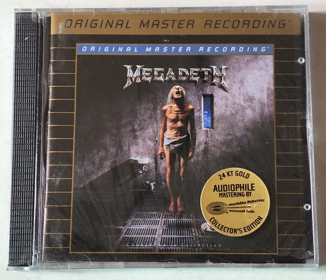Megadeth ~ Countdown To Extinction ( 24K GOLD ) ( MOBILE FIDELITY ) CD ...