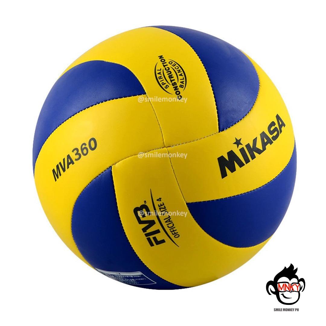 Mikasa Volleyball FIVB MVA 360 with Air Pump, Pins, Net, Bag Set ...