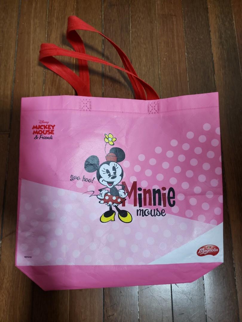 Minnie mouse PINK Recycle bag, Women's Fashion, Bags & Wallets, Tote ...