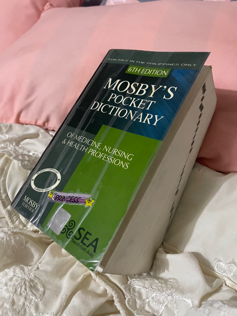 Mosby's Medical Pocket Dictionary, Hobbies & Toys, Books & Magazines ...