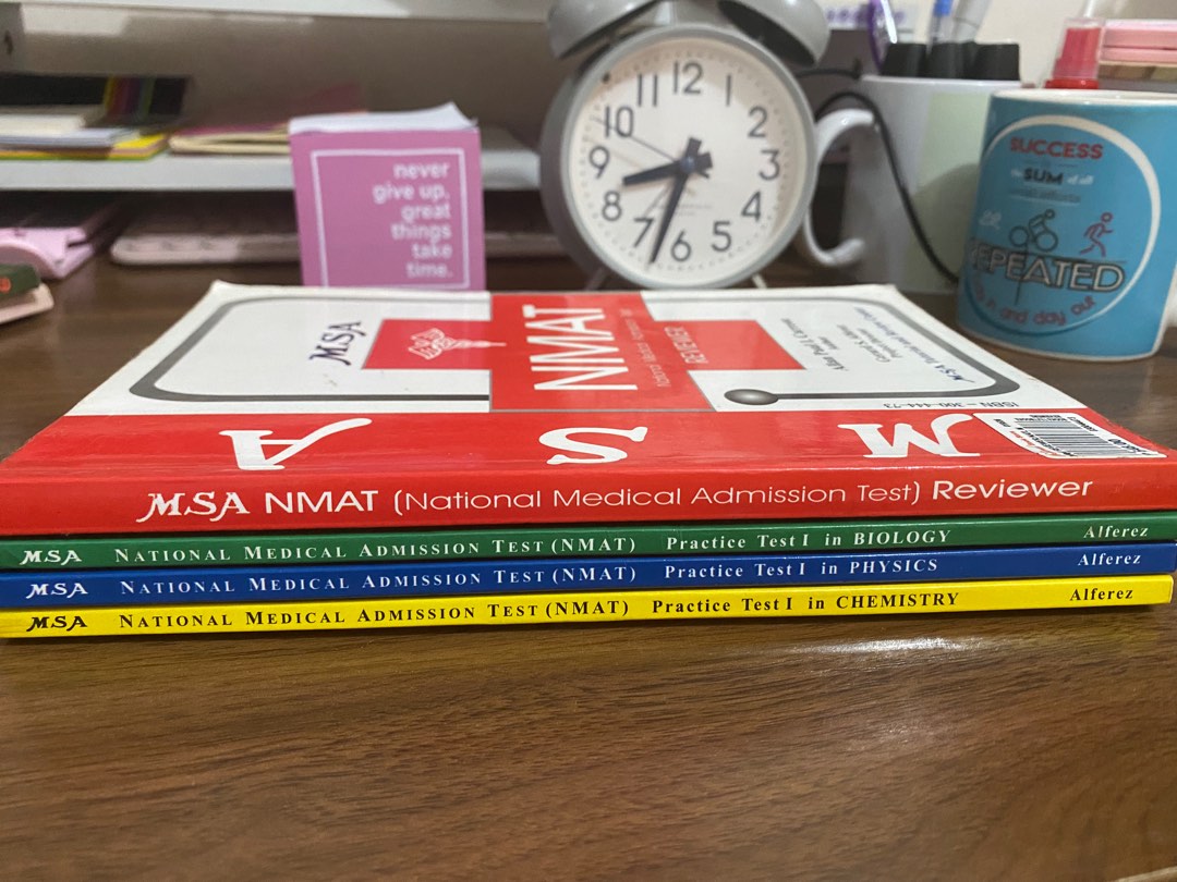 MSA NMAT Reviewer (Reviewer/Bio/Chem/Physics), Hobbies & Toys, Books ...