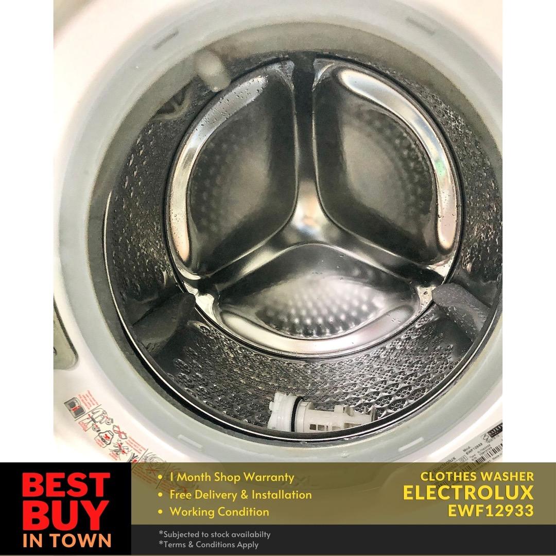 MUST BUY! ELECTROLUX 9KG Washing Machine EWF12933 (92272), TV & Home ...